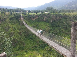 Kushma of Parbat : City of the higher and longer suspension bridges of ...