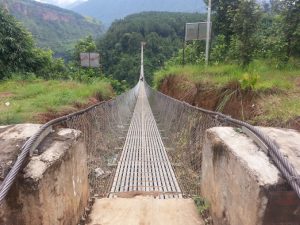 Kushma of Parbat : City of the higher and longer suspension bridges of ...