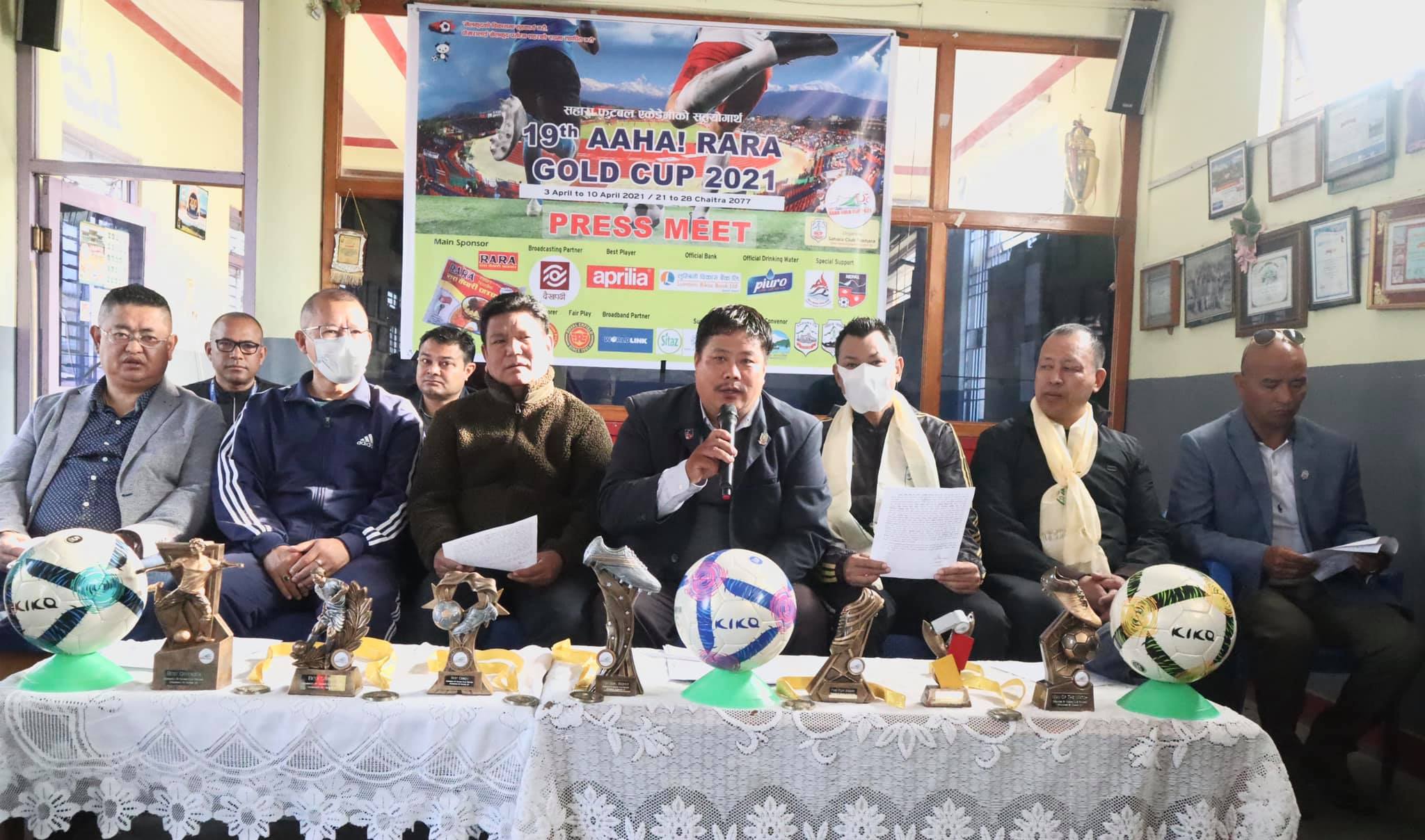 Eight teams to contest for Aaha Rara Gold Cup – Recentfusion.com